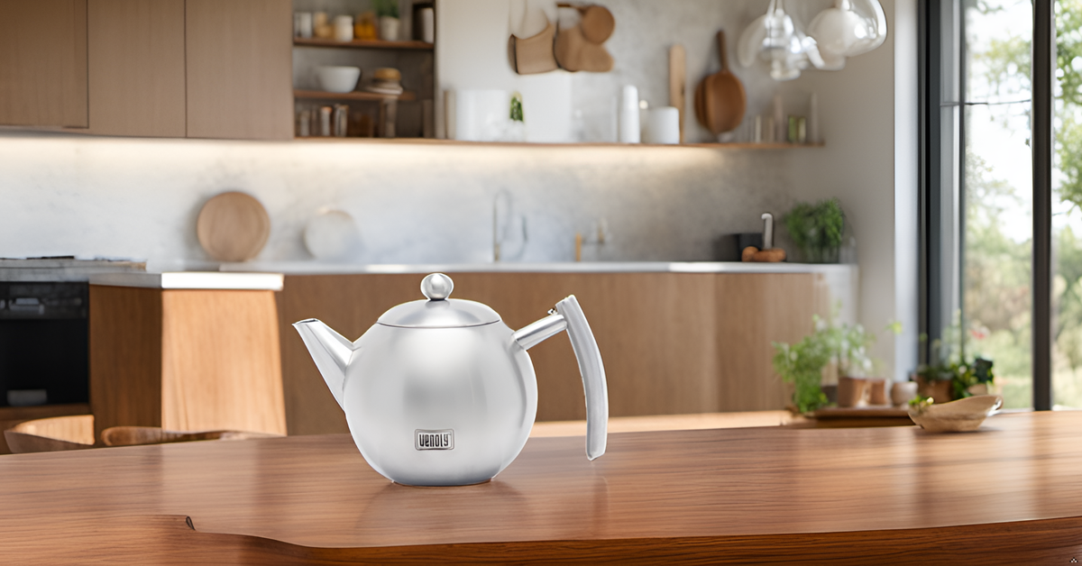 Exploring the Elegance of a 1-Liter Stainless Steel Teapot