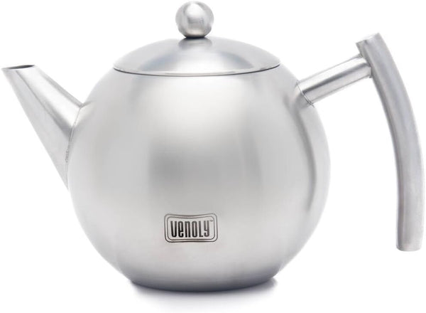 Shop Stainless Steel Tea Pot 1 Liter Online in USA | Venoly